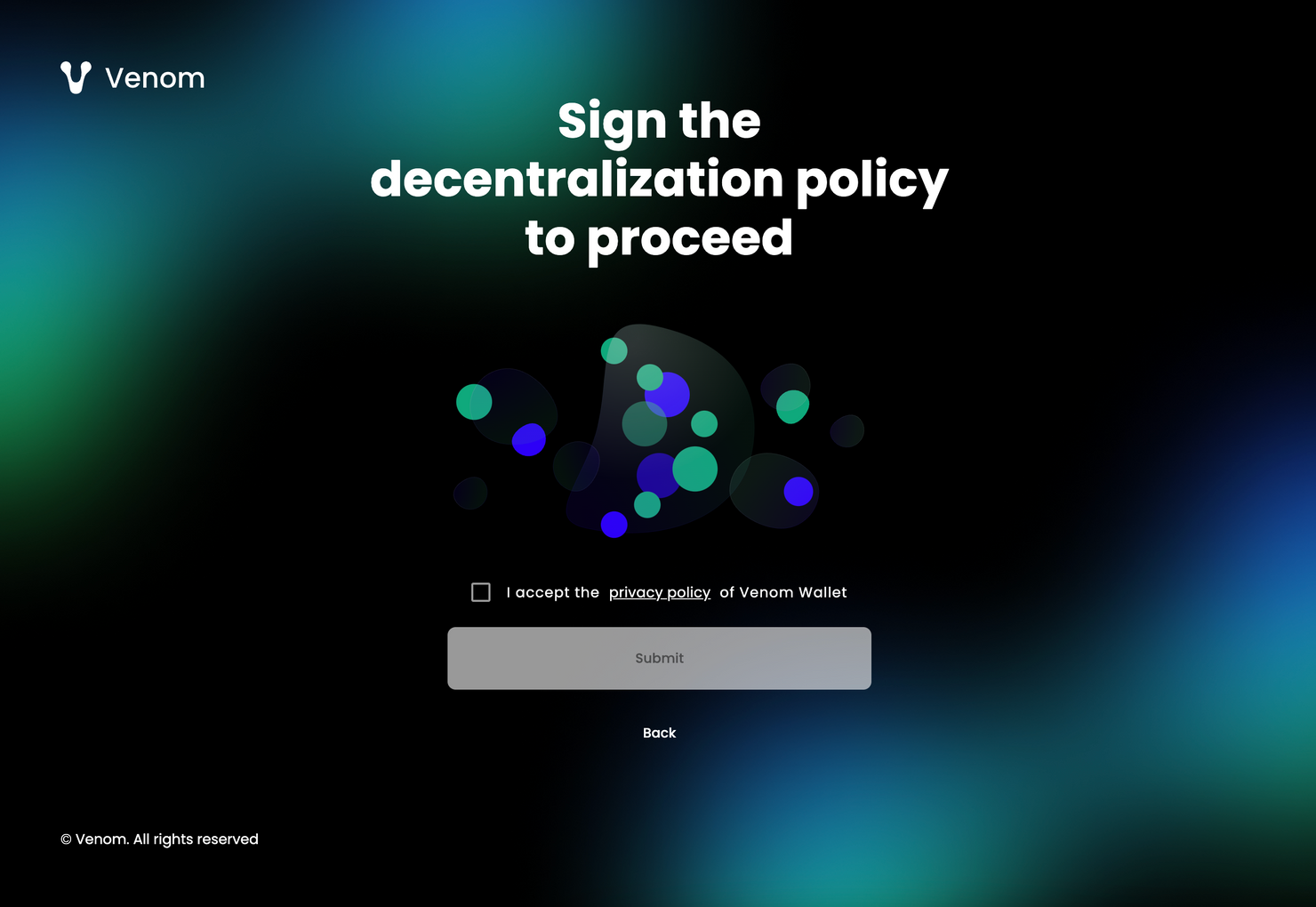 How to Create a New Account with Venom Wallet | Venom Docs